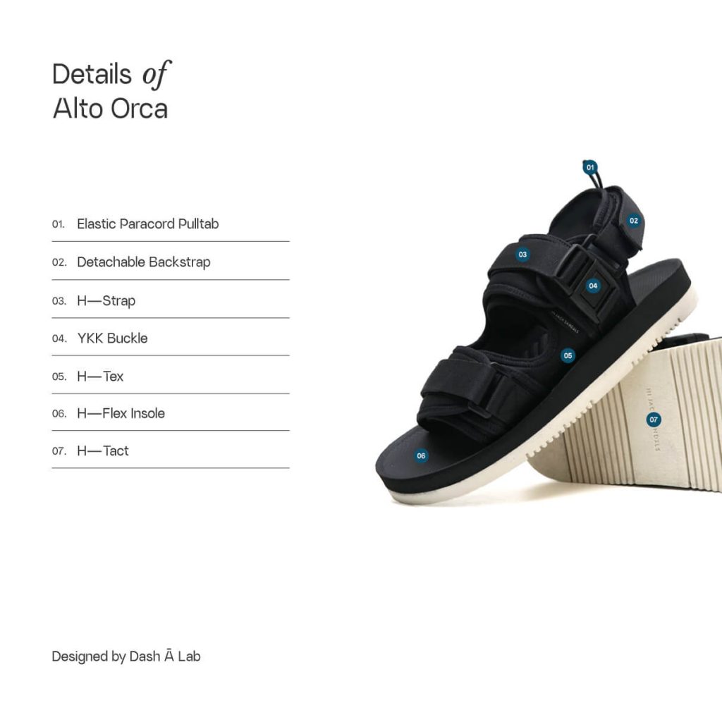 Alto Orca - HI JACK SANDALS